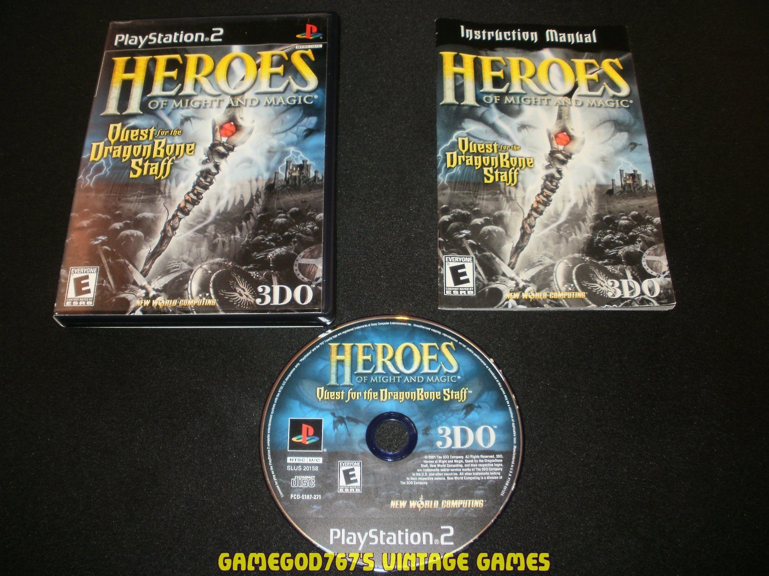 Heroes of Might and Magic - Sony PS2 - Complete CIB