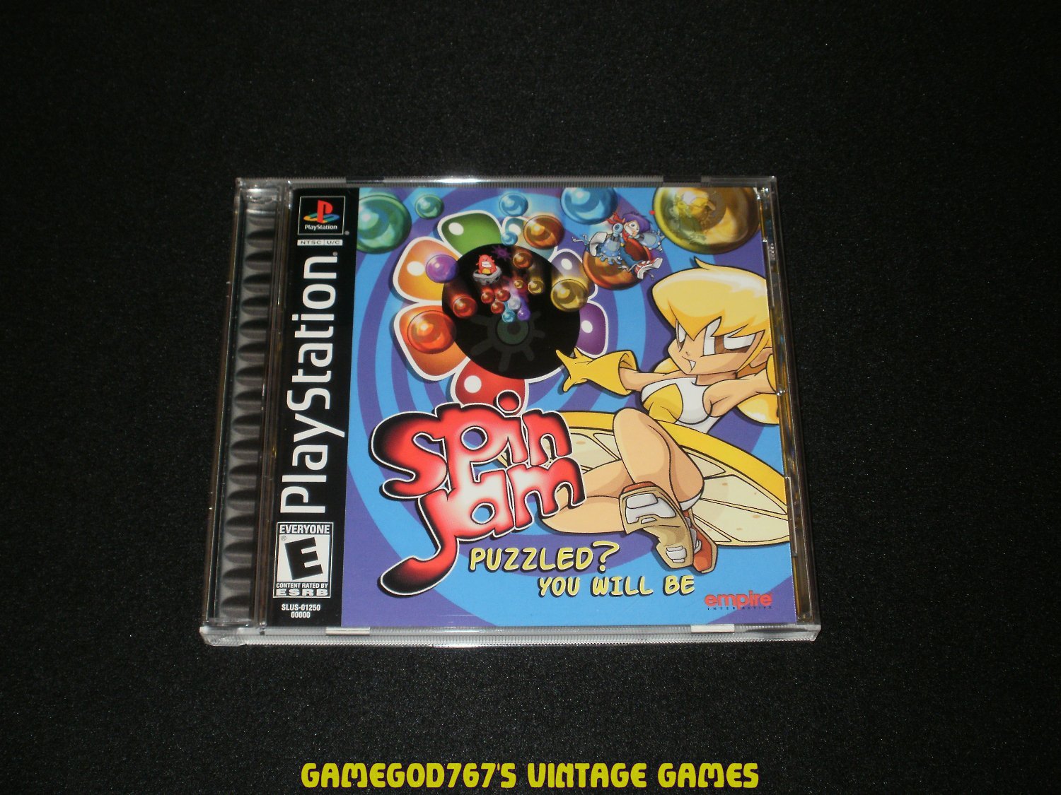 Spin Jam - Sony PS1 - Complete CIB