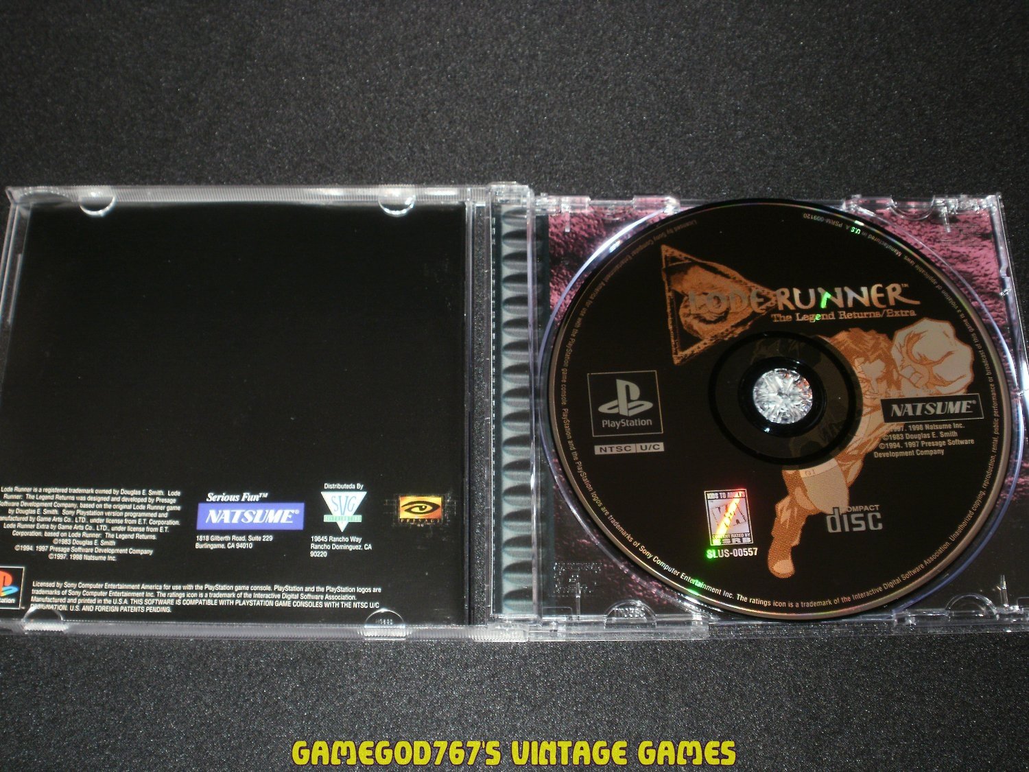 Lode Runner - Sony PS1 - Complete CIB