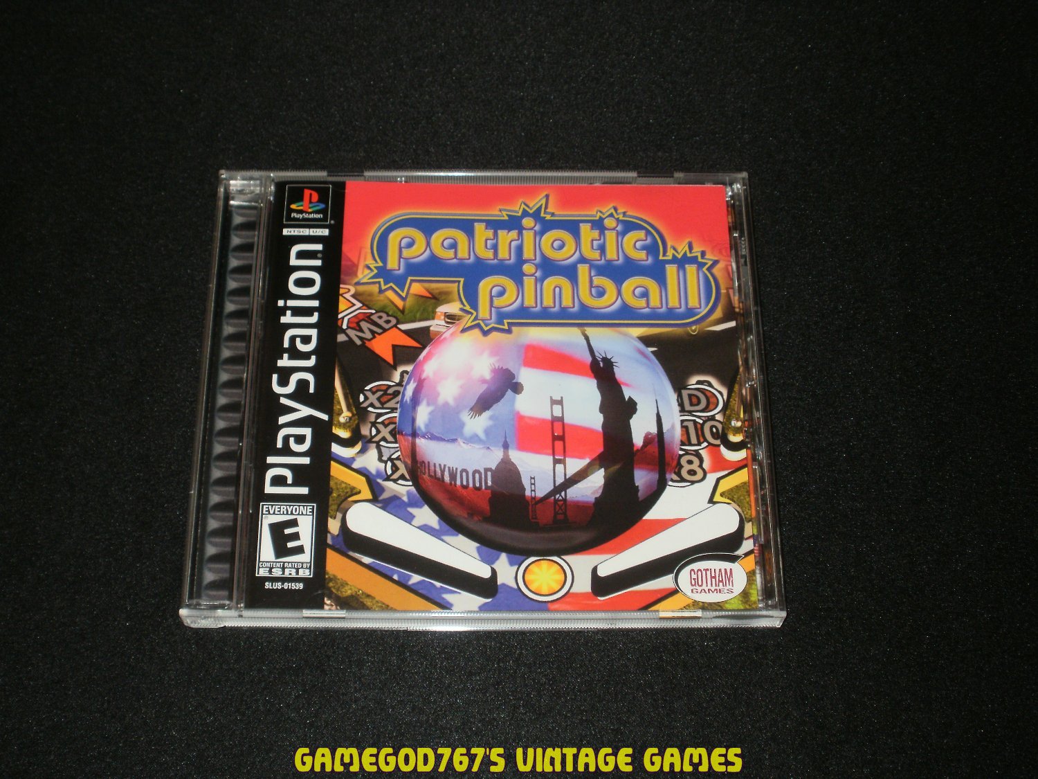 Patriotic Pinball - Sony PS1 - Complete CIB