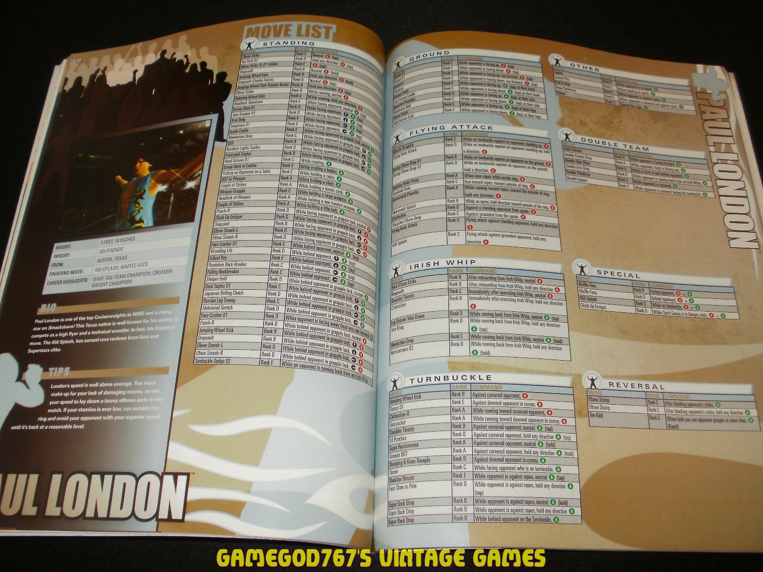 WWE Day of Reckoning 2 Official Strategy Guide - Bradygames (2005 ...