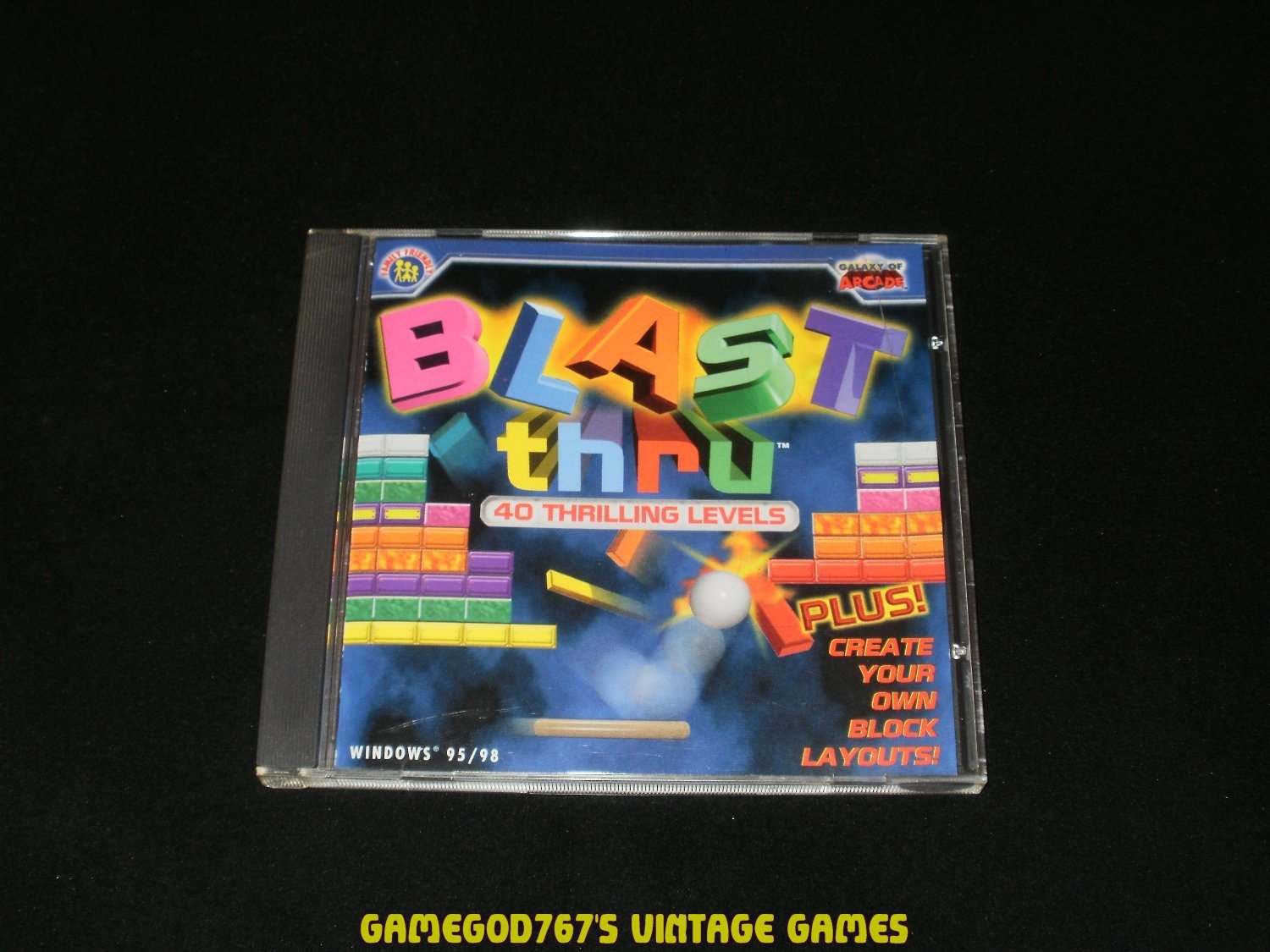 Blast Thru - IBM PC - 1999 eGames - Complete CIB