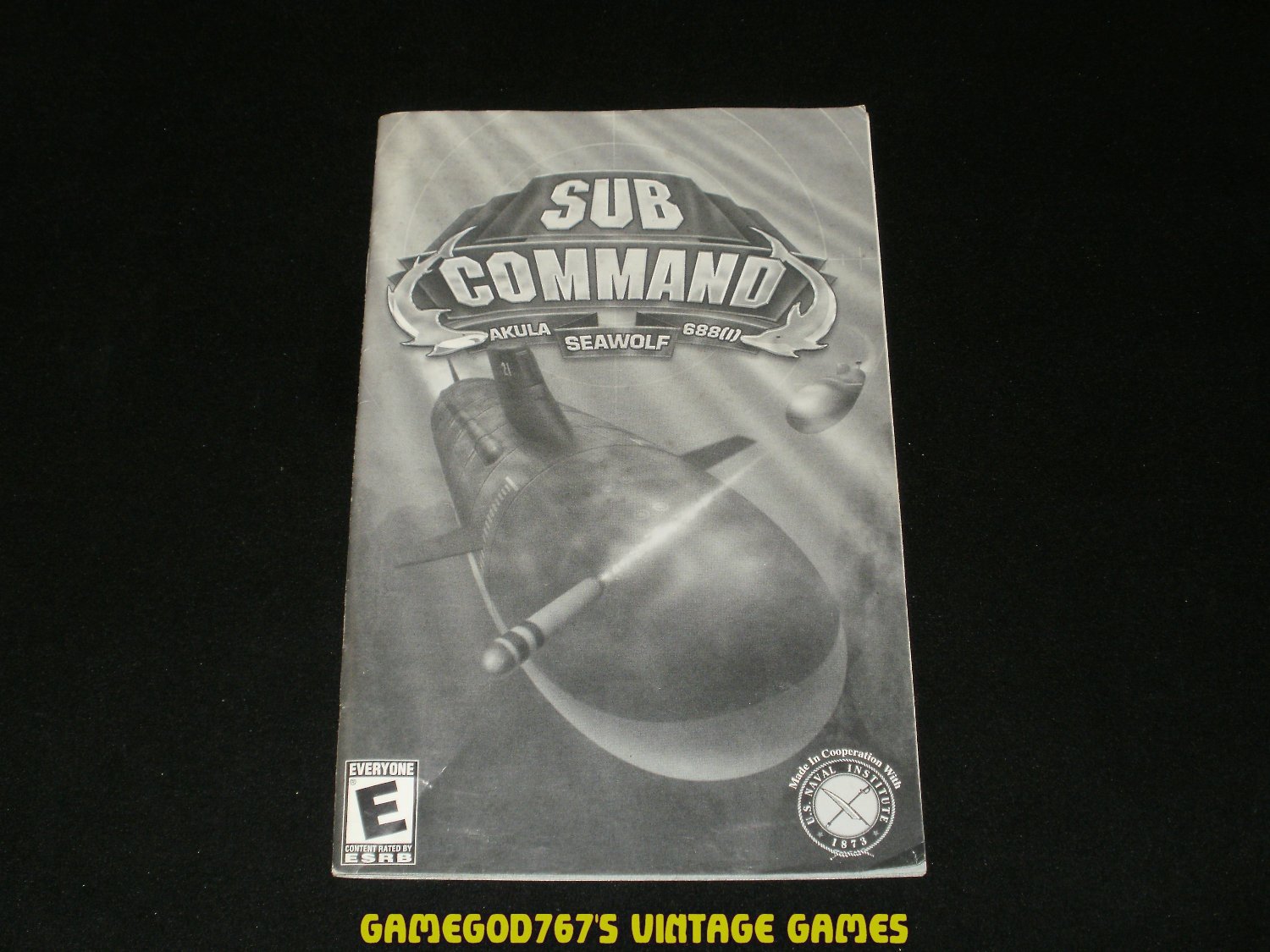Sub Command - IBM PC - 2001 Manual Only