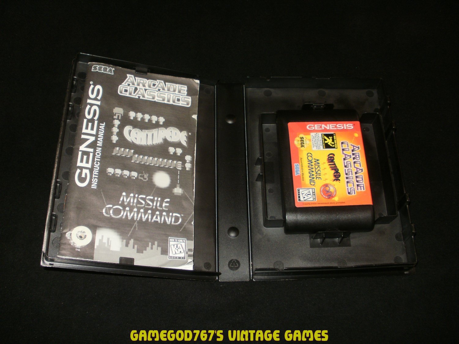 Arcade Classics - Sega Genesis - Complete CIB