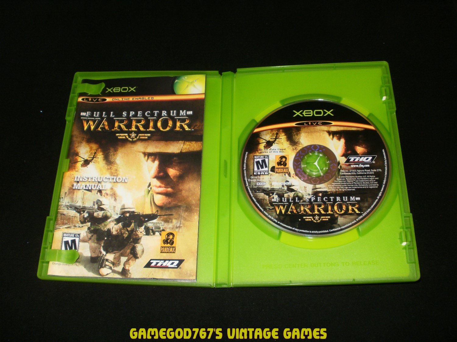 Full Spectrum Warrior - Xbox - Complete CIB