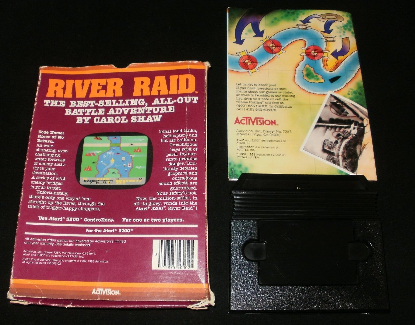 River Raid - Atari 5200 - Complete CIB