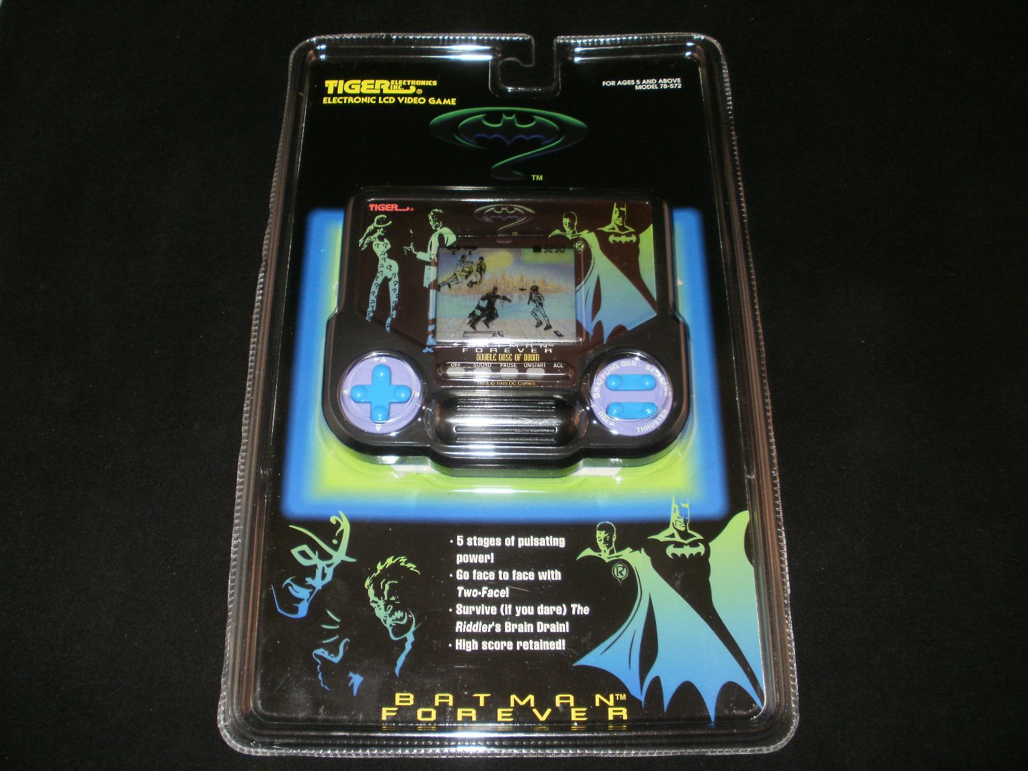 Batman Forever - Tiger Electronics 1995 - New Factory Sealed