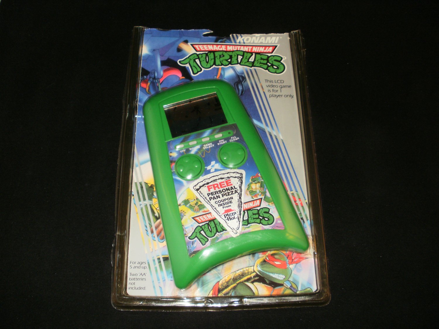 Teenage Mutant Ninja Turtles - Vintage Handheld - Konami 1989 ...