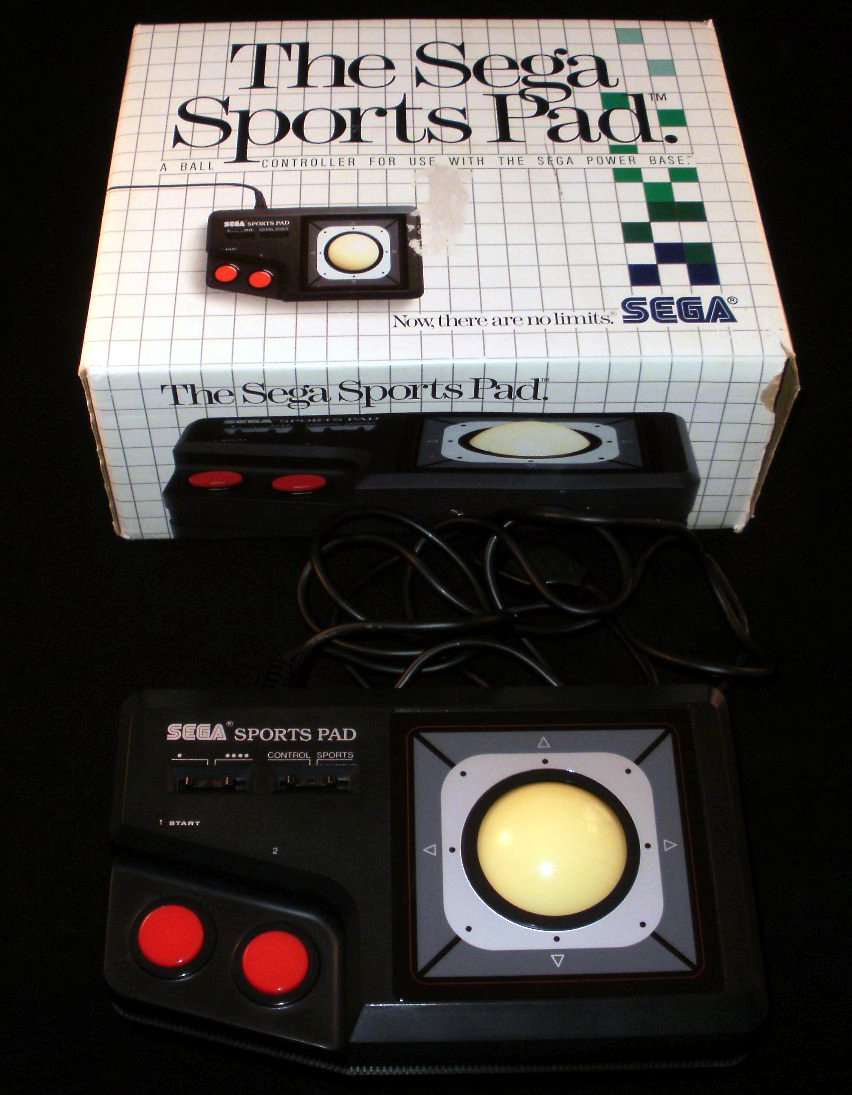 The Sega Sports Pad - Sega Master System - With Box