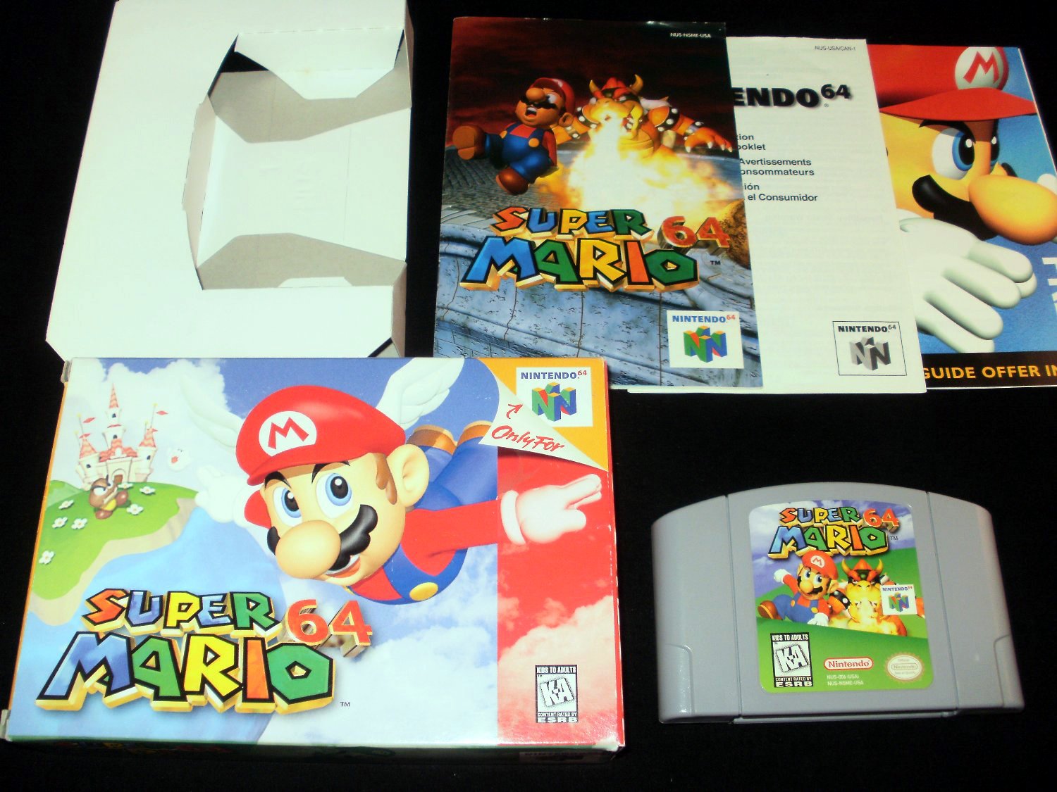 Super Mario 64 - N64 Nintendo - Complete CIB