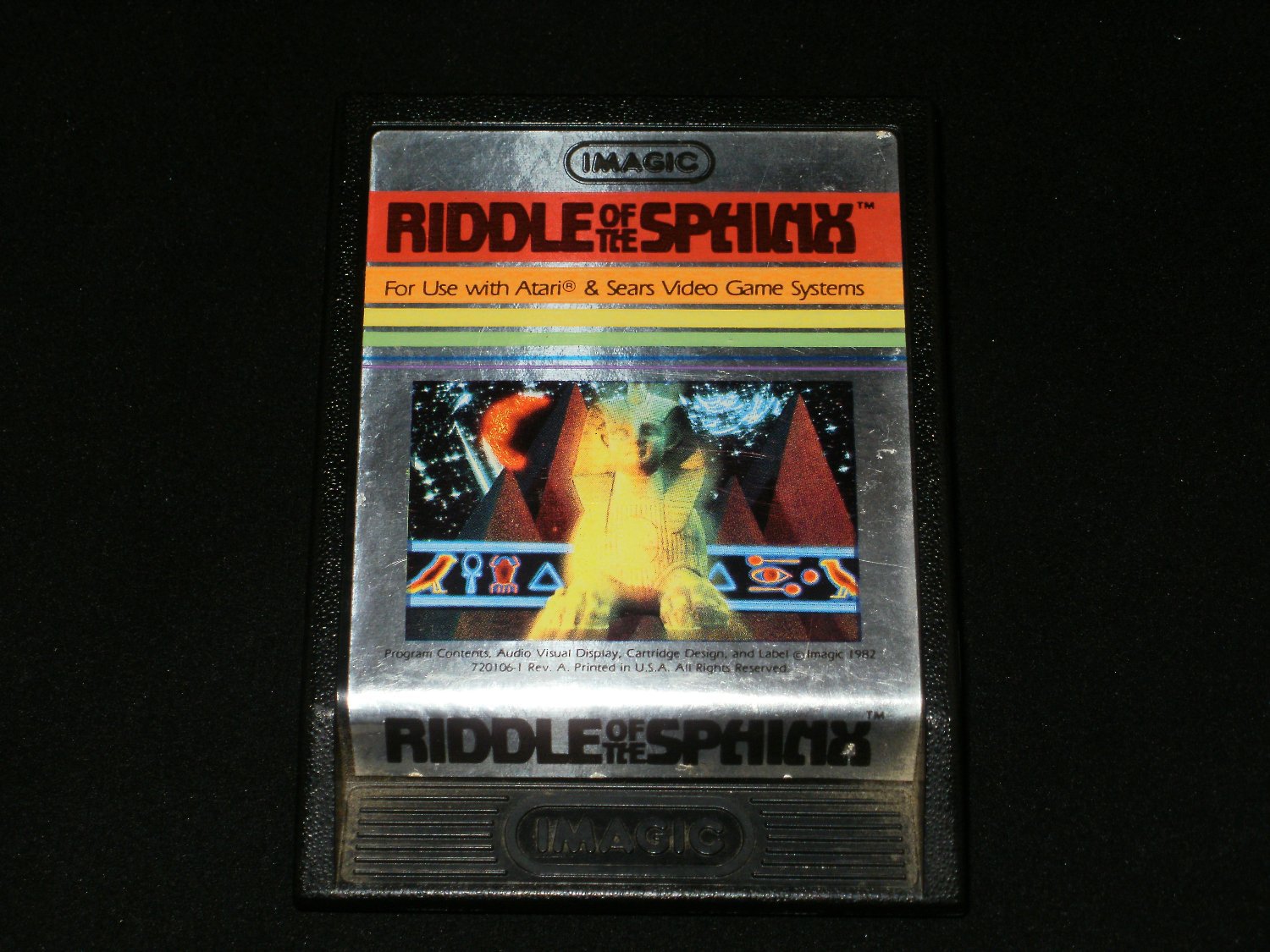Riddle of the Sphinx - Atari 2600 - Picture Label Variant