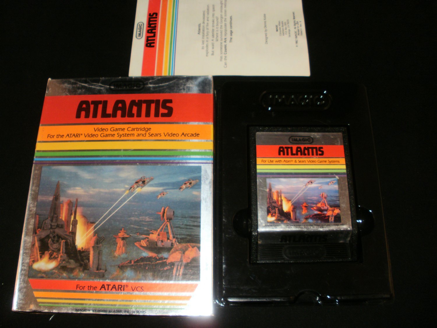 Atlantis - Atari 2600 - Complete CIB