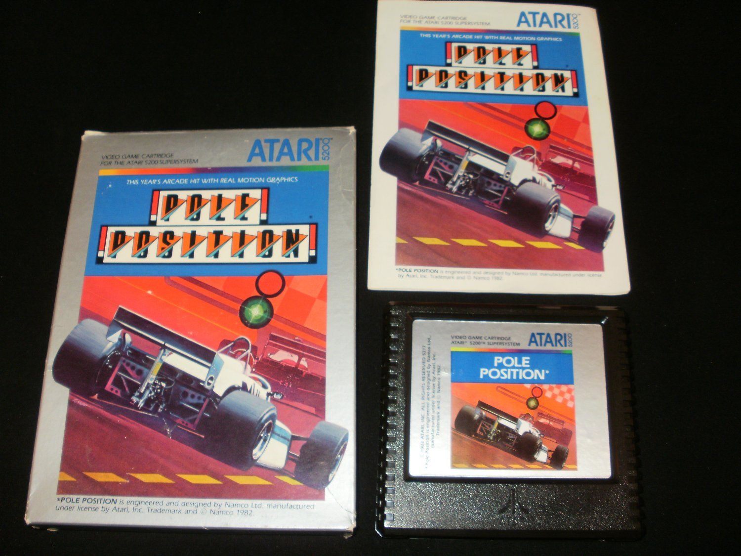 Pole Position - Atari 5200 - Complete CIB