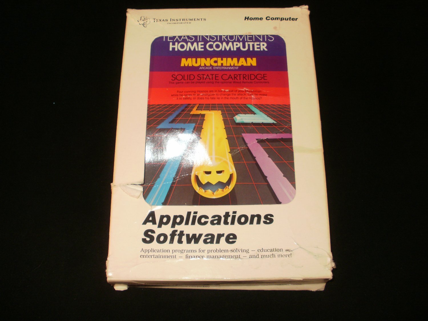 Munch Man - Texas Instruments TI-99 - Complete CIB