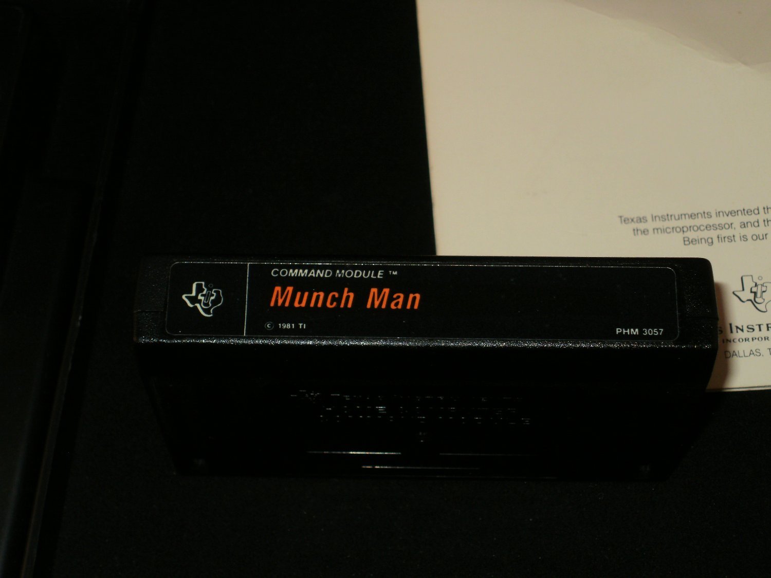 Munch Man - Texas Instruments TI-99 - Complete CIB
