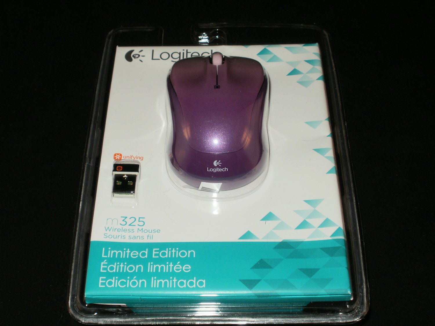 Logitech M325 Wireless Mouse - Tickled Pink (limited edition) - Brand New