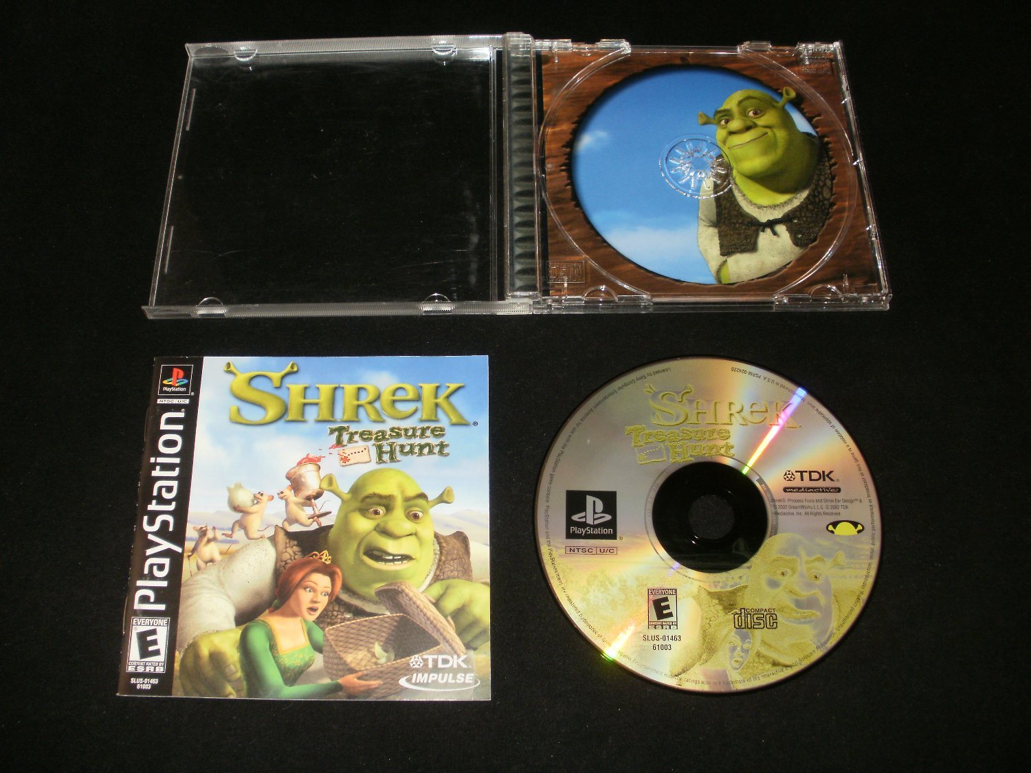 Shrek Treasure Hunt - Sony PS1 - Complete CIB
