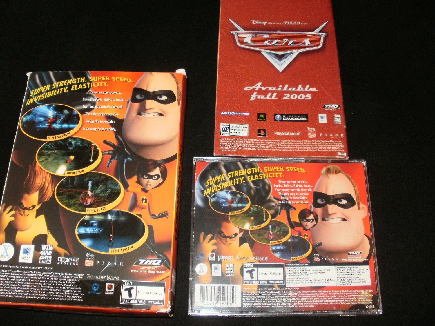 The Incredibles - 2004 Disney Interactive - Windows PC - Complete CIB