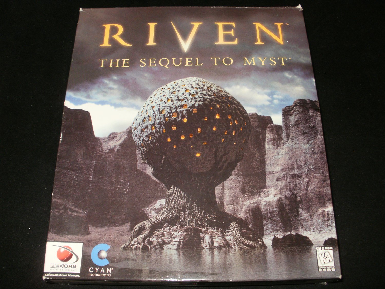 Riven - 1997 Red Orb Entertainment - Windows PC - Complete CIB