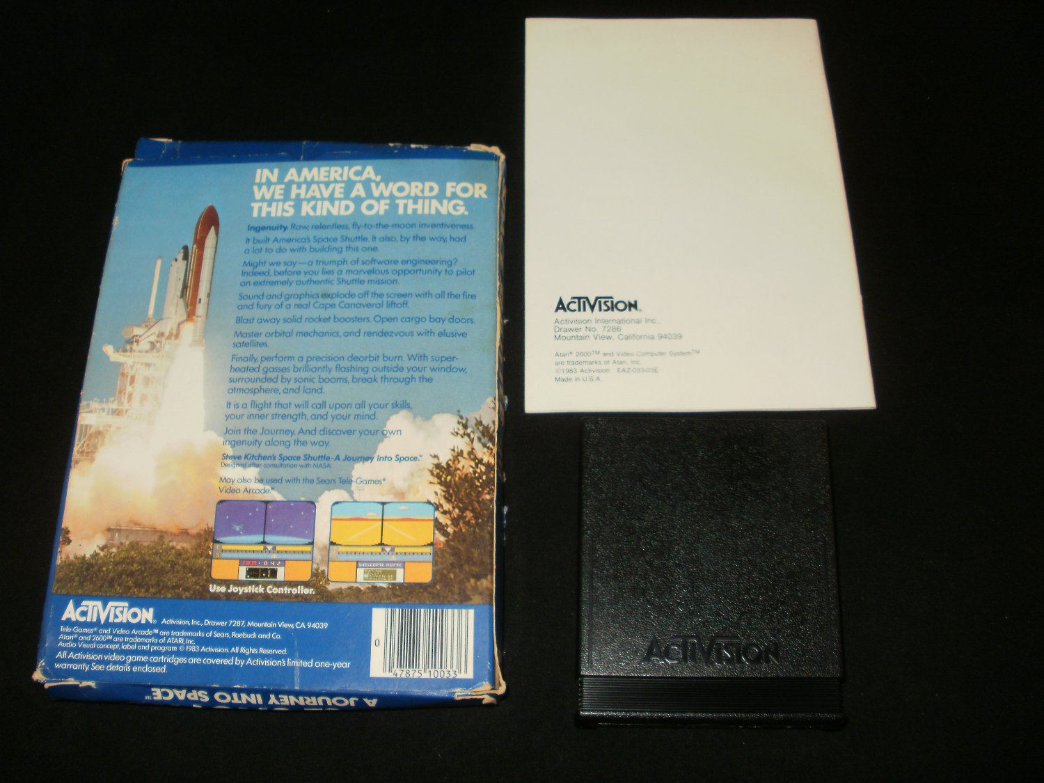 Space Shuttle - Atari 2600 - Complete CIB