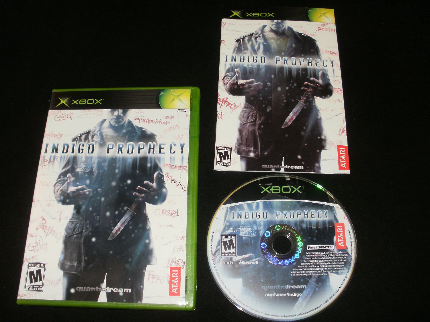 Indigo Prophecy - Xbox - Complete CIB