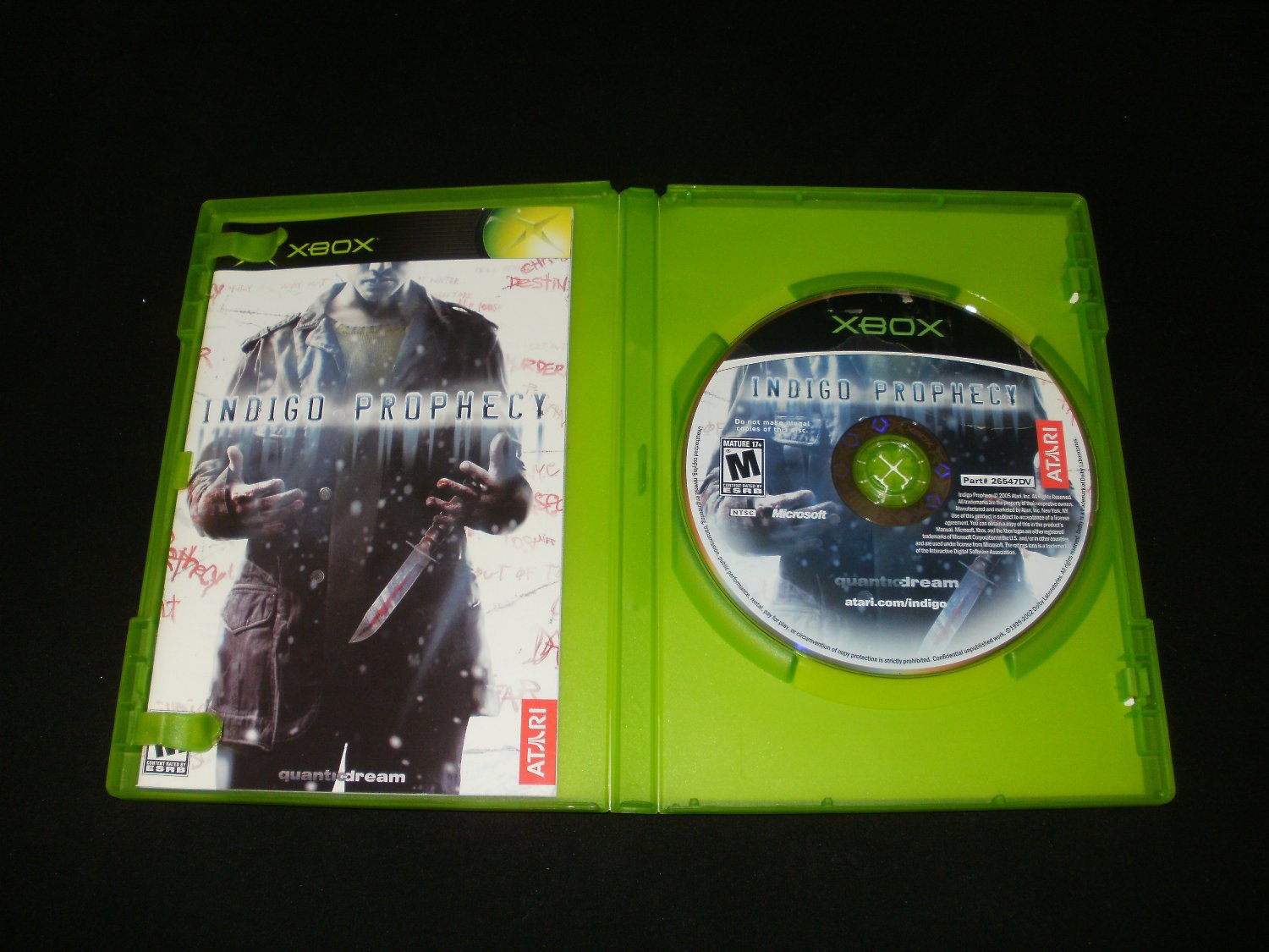 Indigo Prophecy - Xbox - Complete CIB