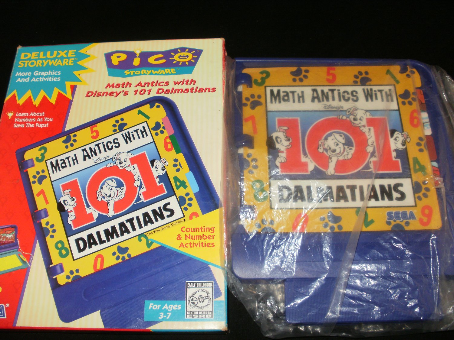 Math Antics with 101 Dalmations - Sega Pico - Complete CIB