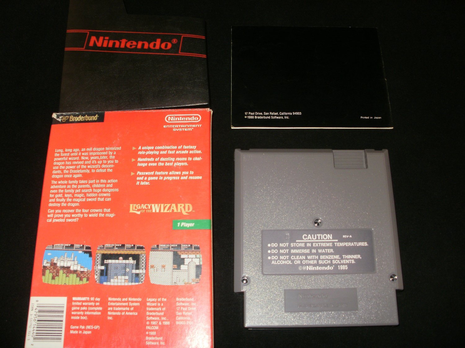 Legacy of the Wizard - Nintendo NES - Complete CIB