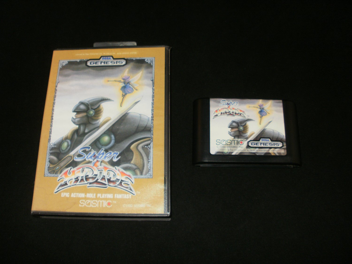 Super Hydlide - Sega Genesis - With Box