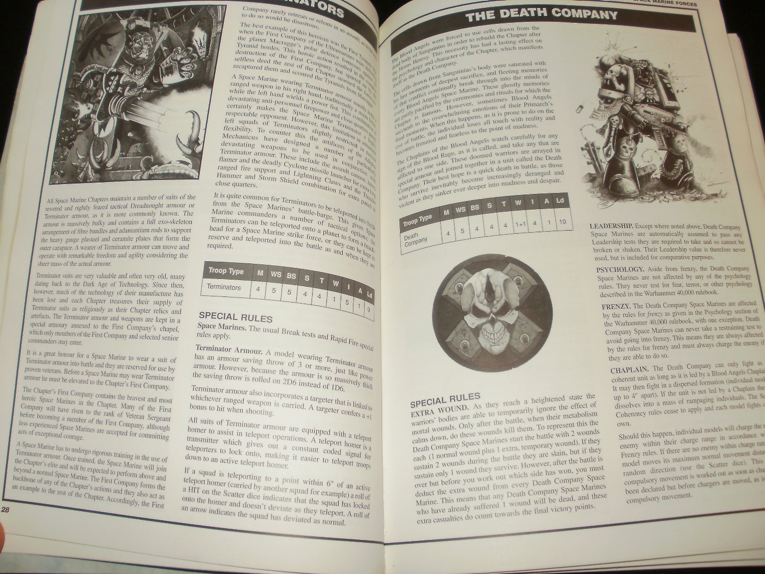 Codex Angels of Death - Rick Priestley (1996) - Warhammer 40k Paperback