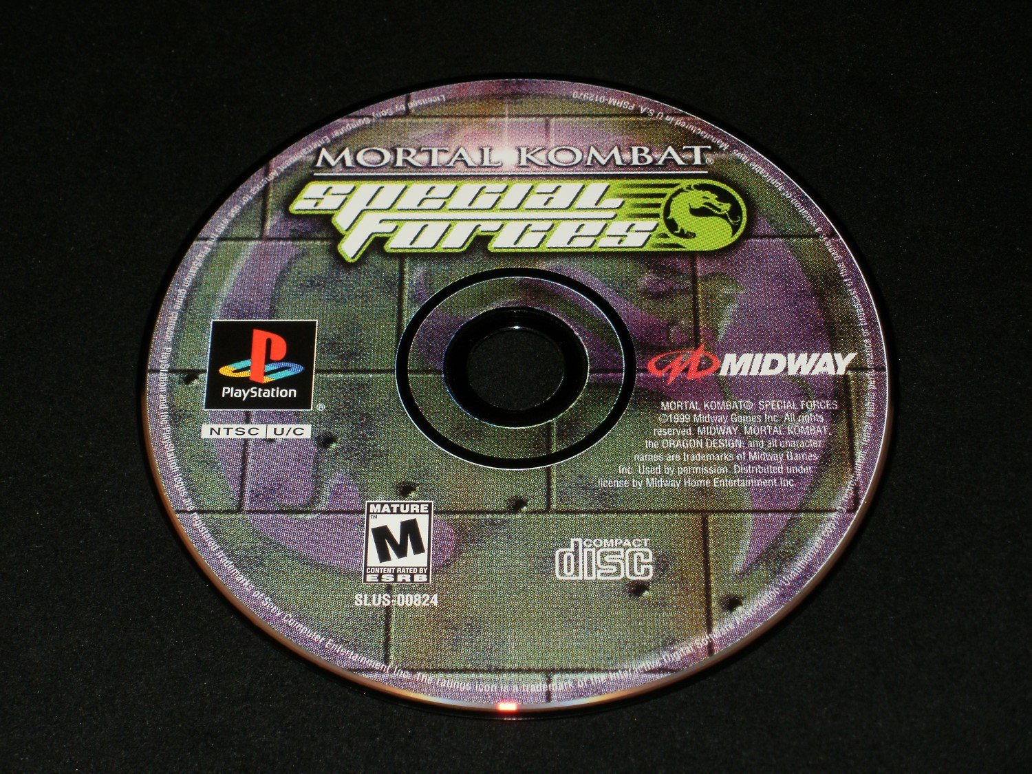 Mortal Kombat Special Forces - Sony PS1 - Disk only