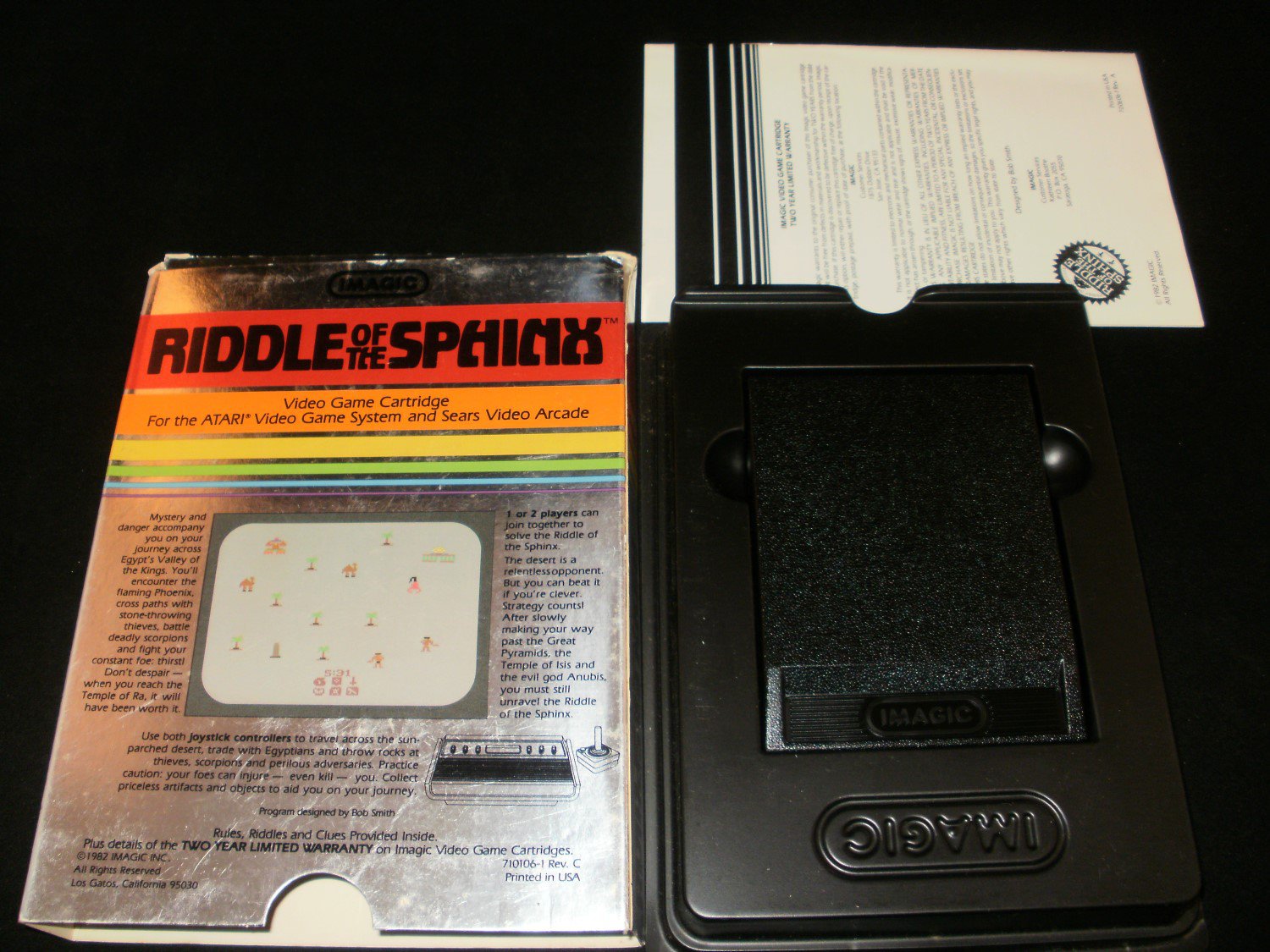 Riddle of the Sphinx - Atari 2600 - Complete