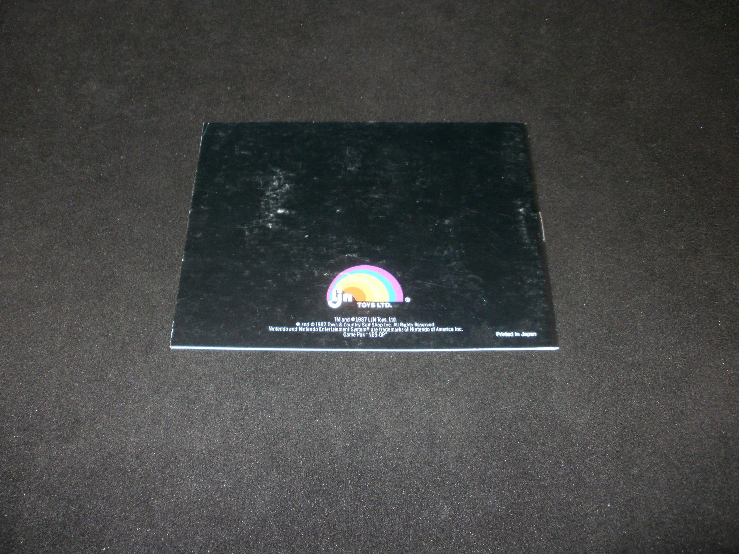 T&C Surf Designs Wood & Water Rage - Nintendo NES - Manual Only