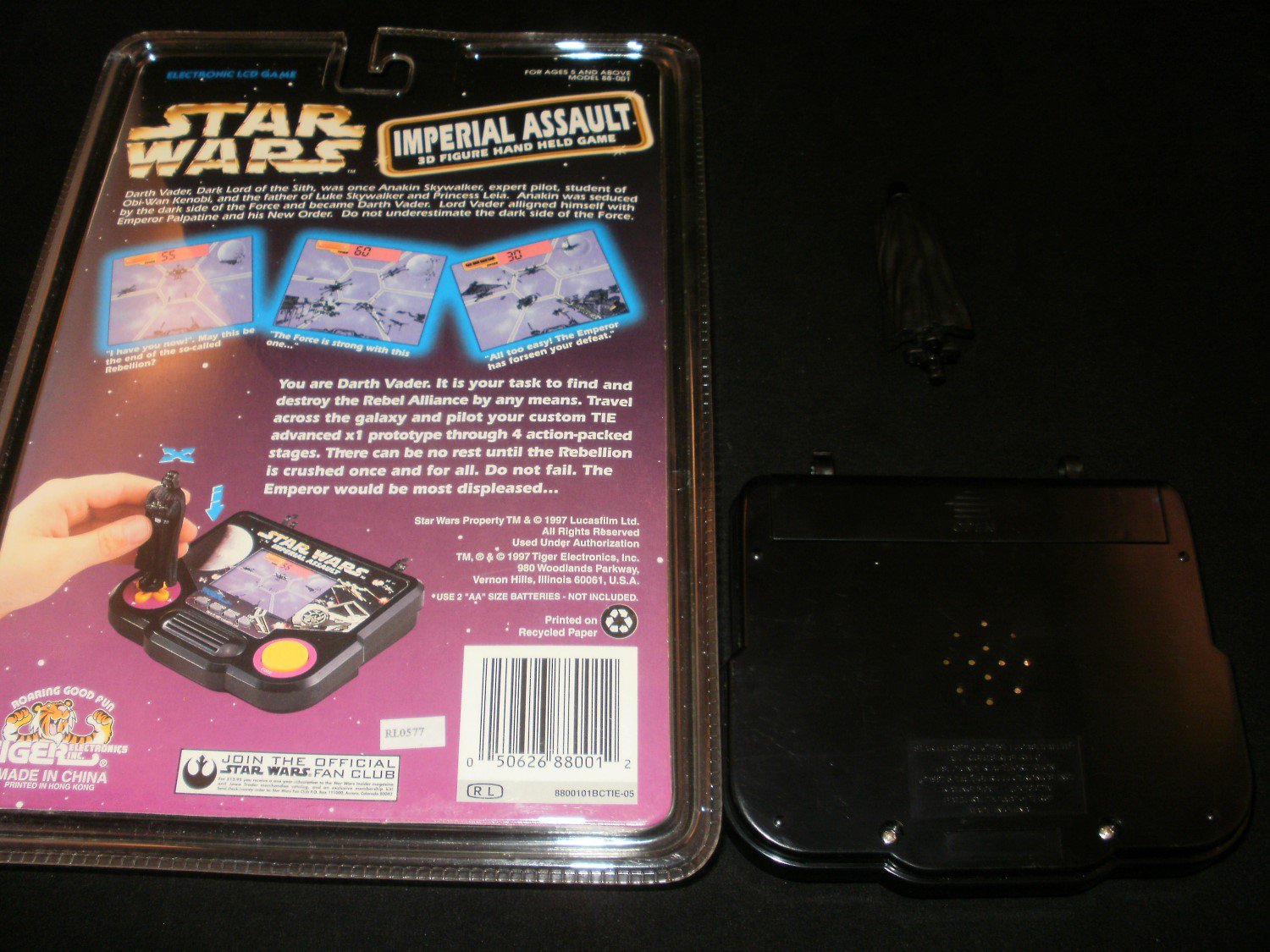 Star Wars Imperial Assault - Vintage Handheld - Tiger Electronics 1997 ...