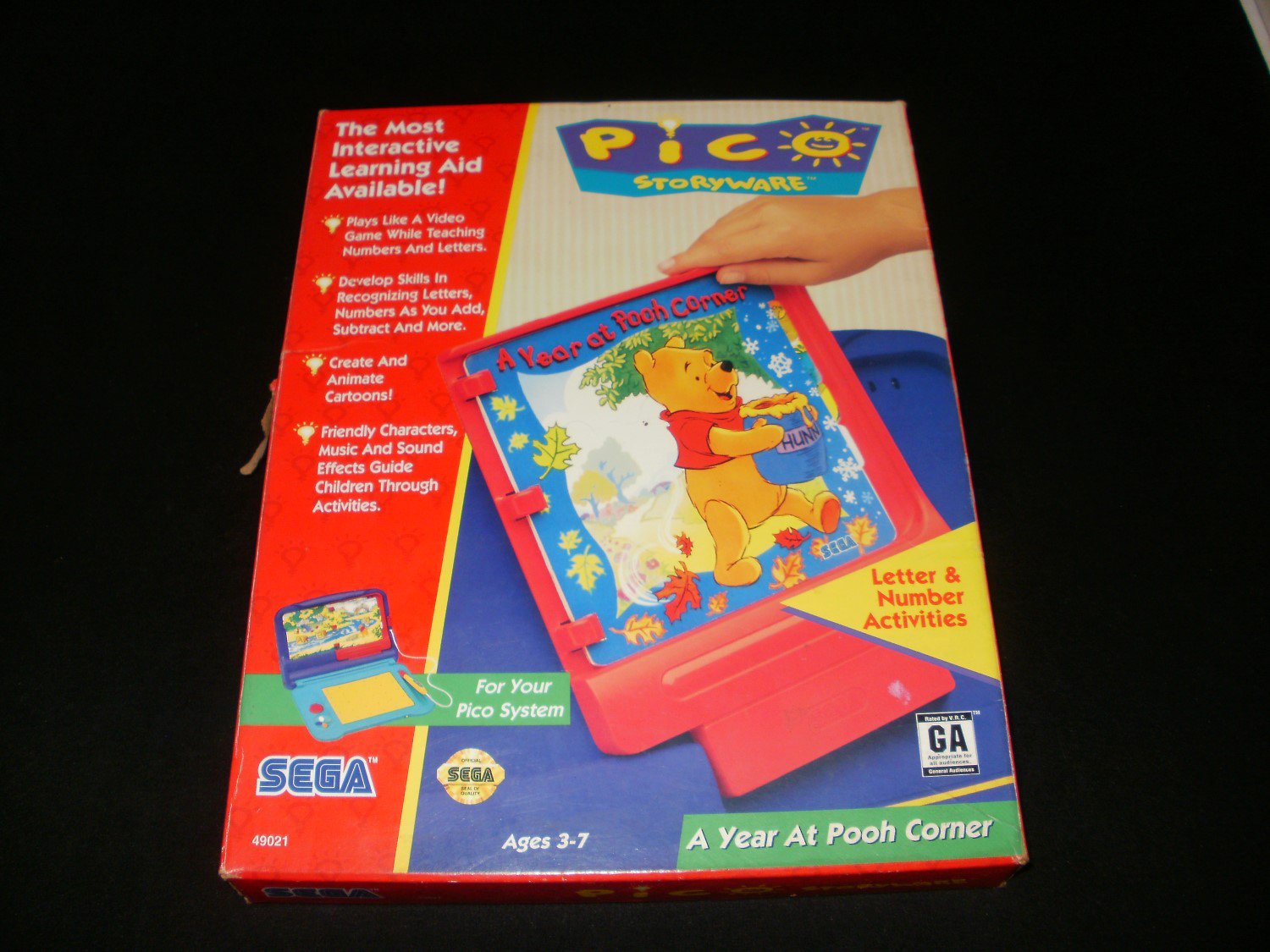 Year at Pooh Corner - Sega Pico - Box Only