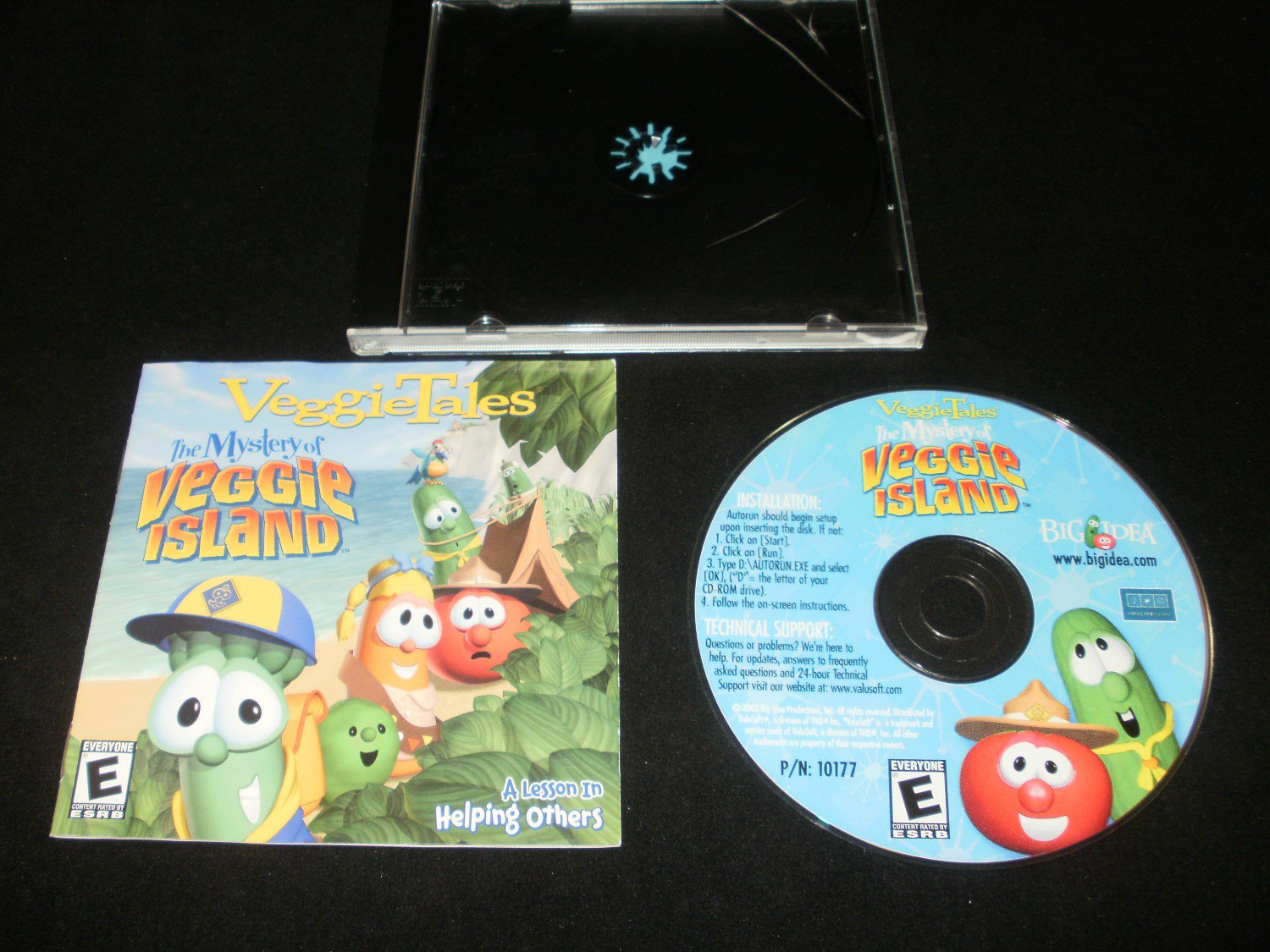 VeggieTales The Mystery of Veggie Island - 2002 ValuSoft - Windows PC ...