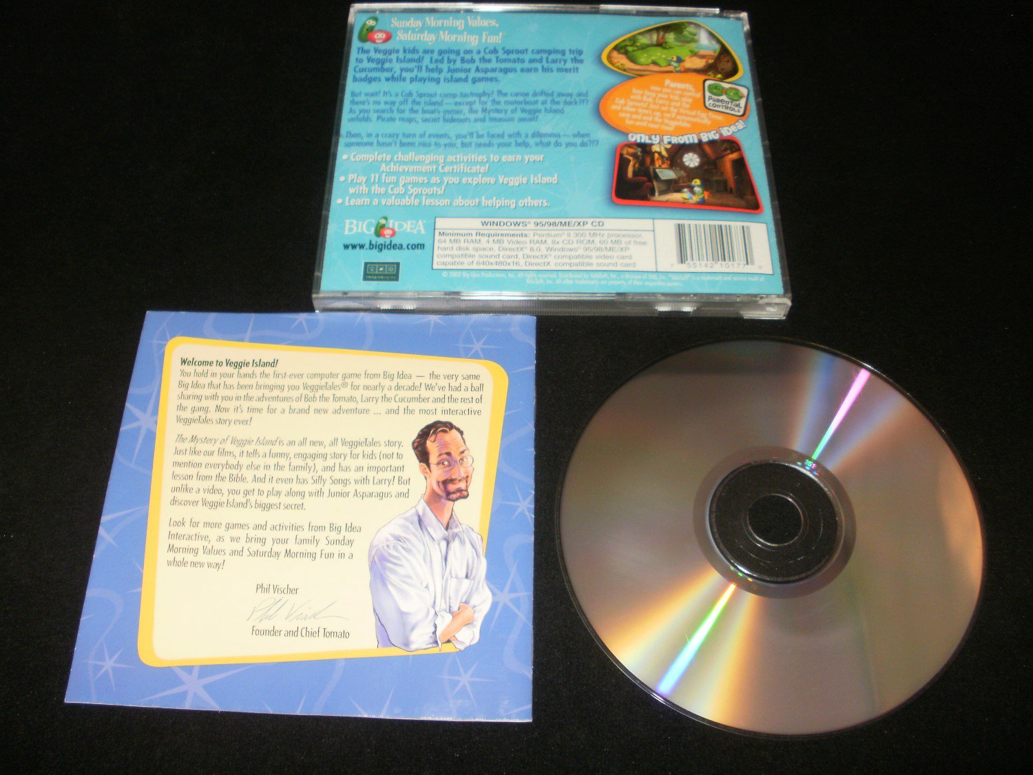 VeggieTales The Mystery of Veggie Island - 2002 ValuSoft - Windows PC ...