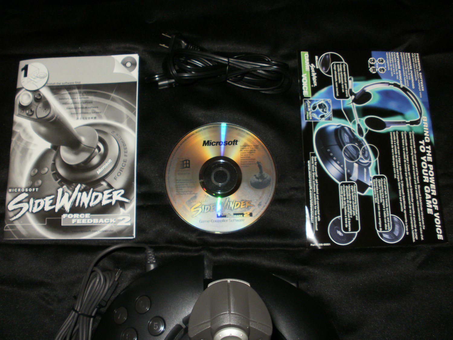 SideWinder Force Feedback 2 Joystick - 2000 Microsoft - Complete CIB - Rare