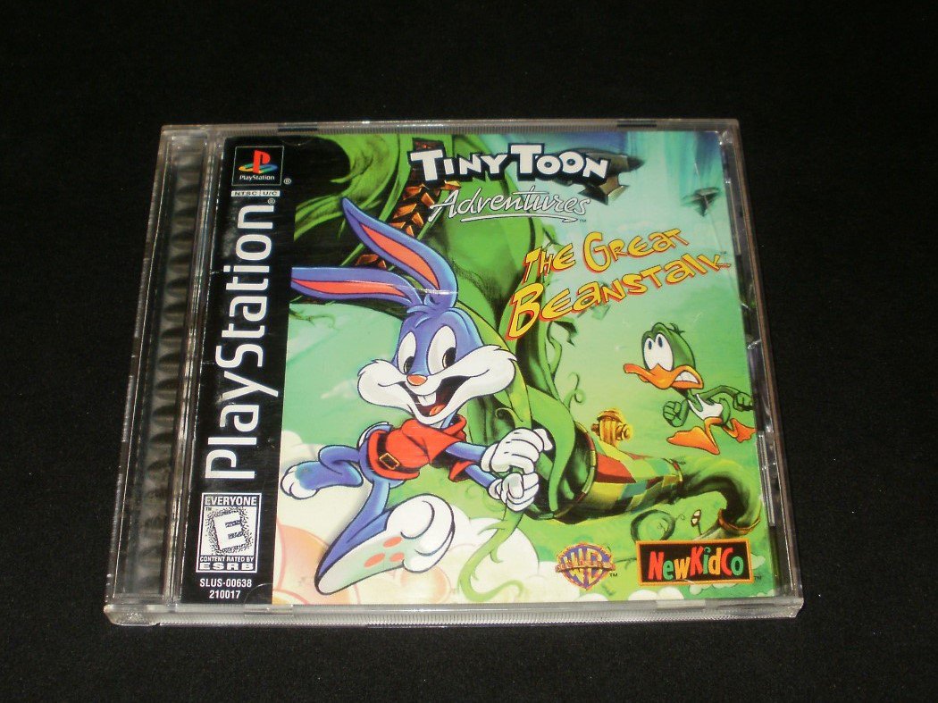 Tiny Toon Adventures The Great Beanstalk - Sony PS1 - Complete CIB