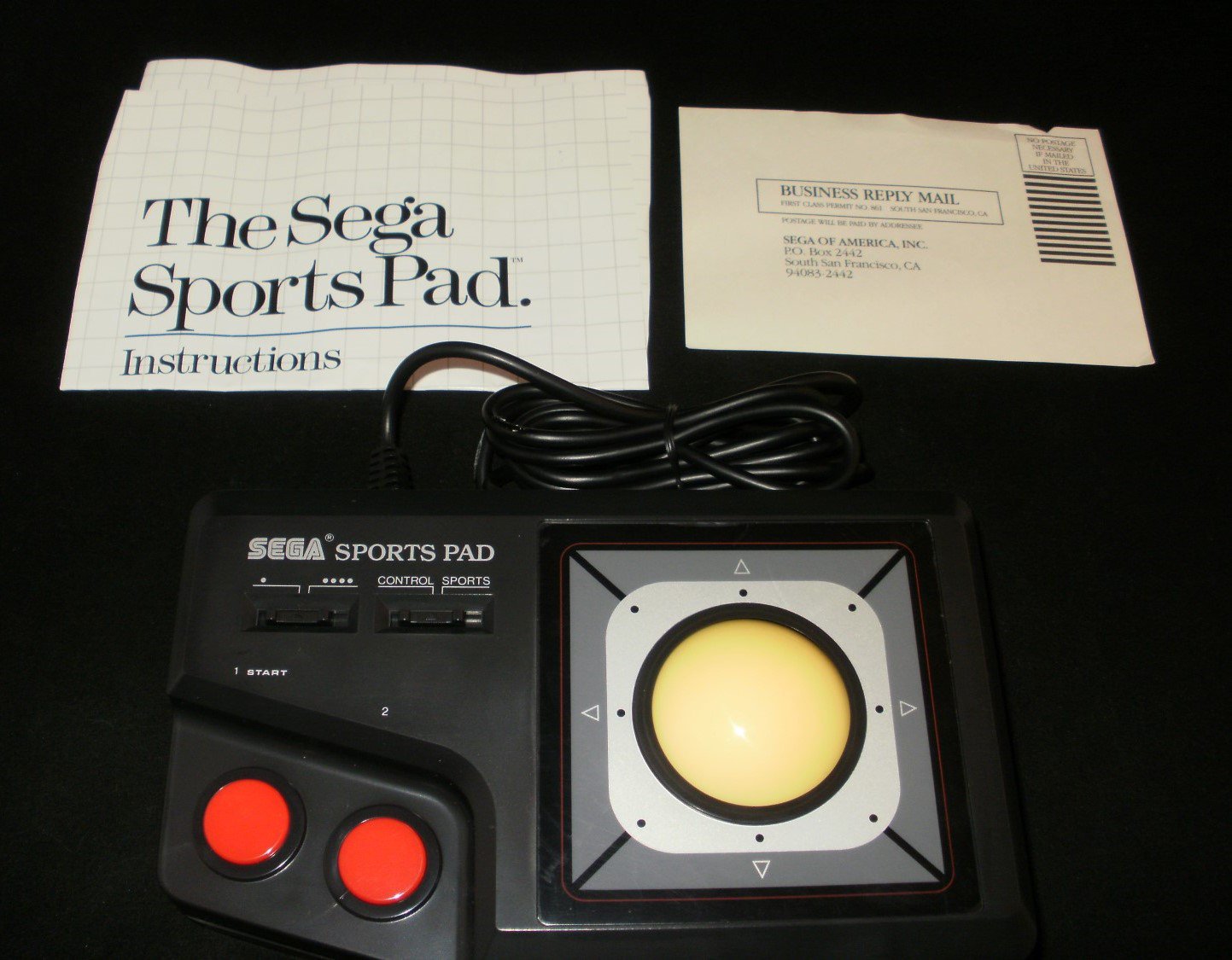 The Sega Sports Pad - Sega Master System - Complete CIB