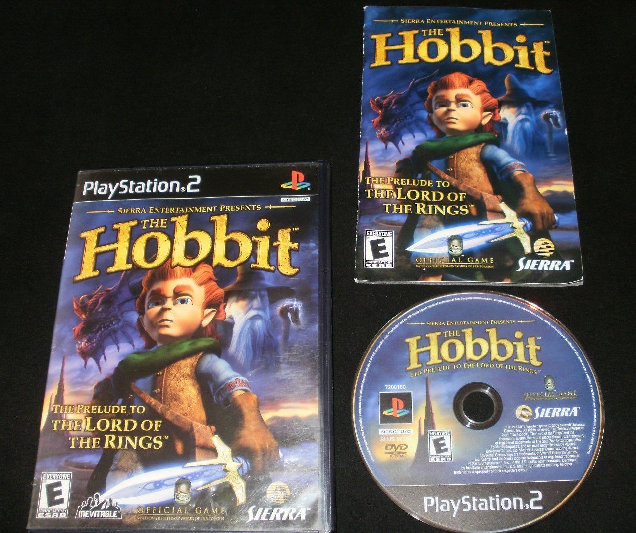 The Hobbit - Sony PS2 - Complete CIB