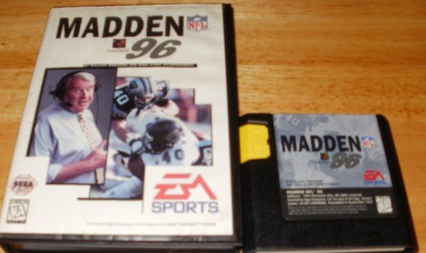 Madden 96 - Sega Genesis - With Box