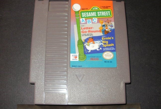 Sesame Street ABC - Nintendo NES