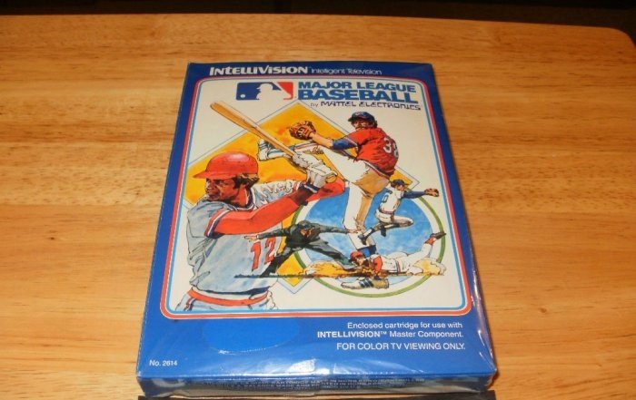 Major League Baseball - Mattel Intellivision - New Factory Sealed