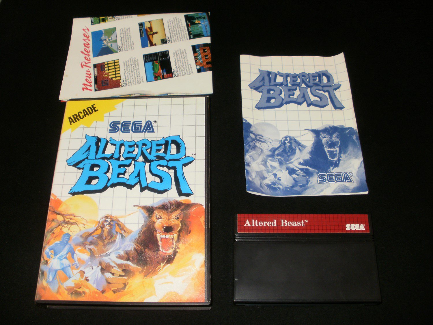 Altered Beast - Sega Master System - Complete CIB