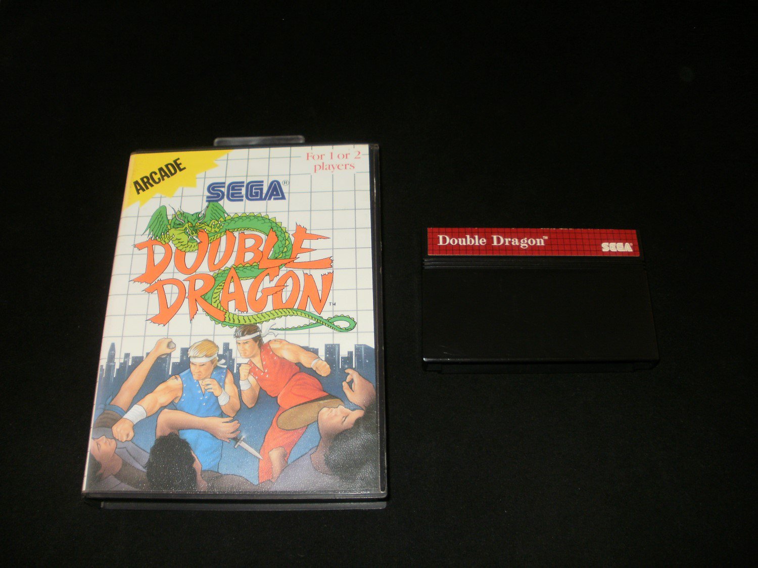 Double Dragon - Sega Master System - With Box