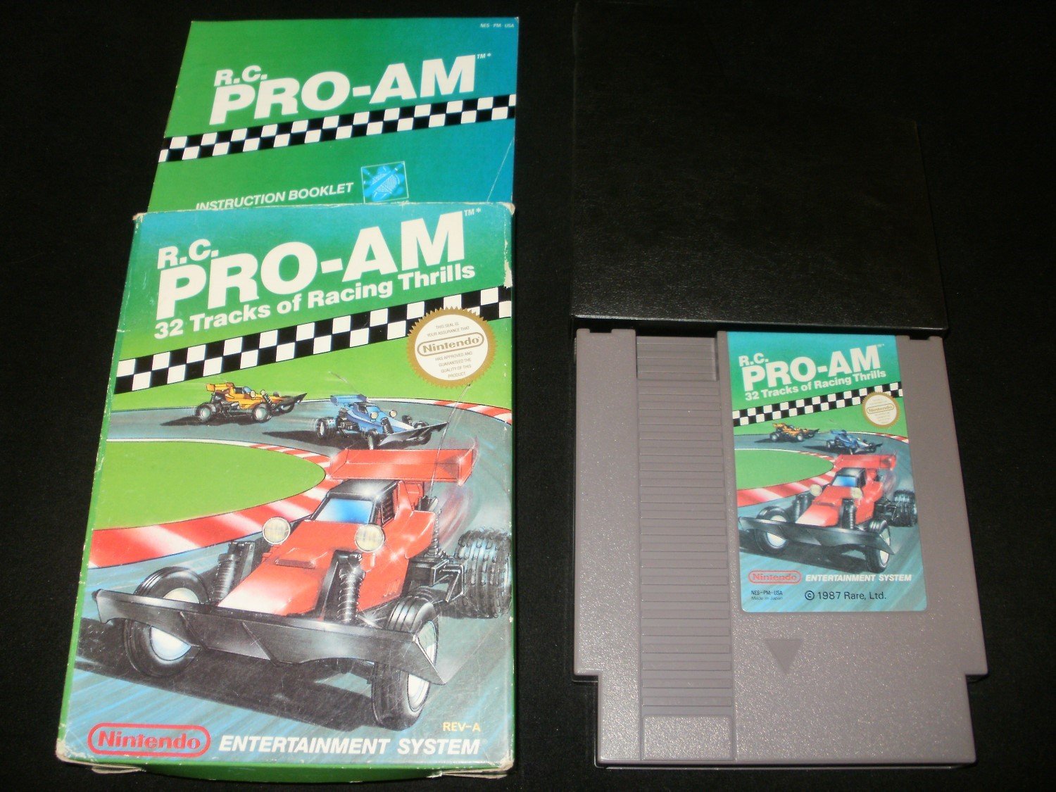 RC Pro-AM - Nintendo NES - Complete CIB