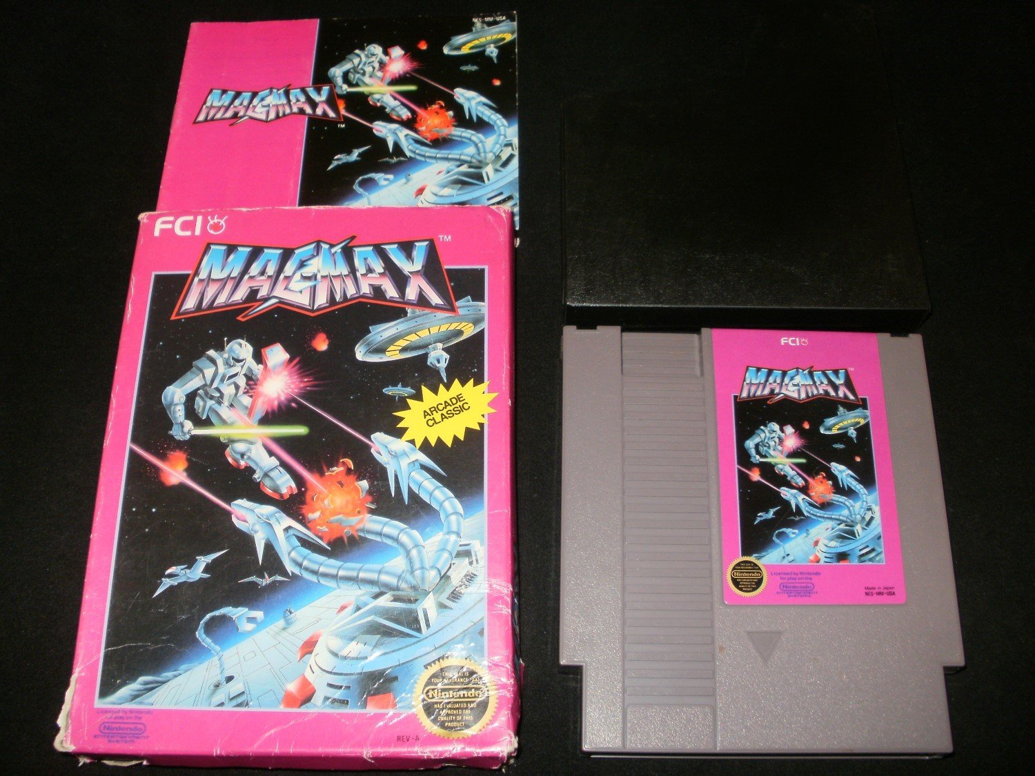 Magmax - Nintendo NES - Complete CIB