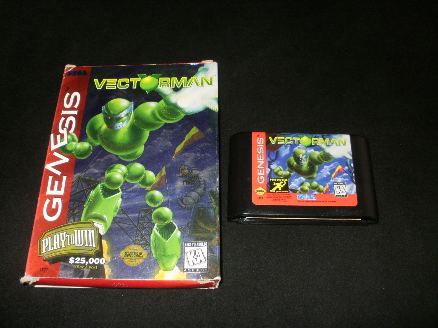 Vectorman - Sega Genesis - With Box