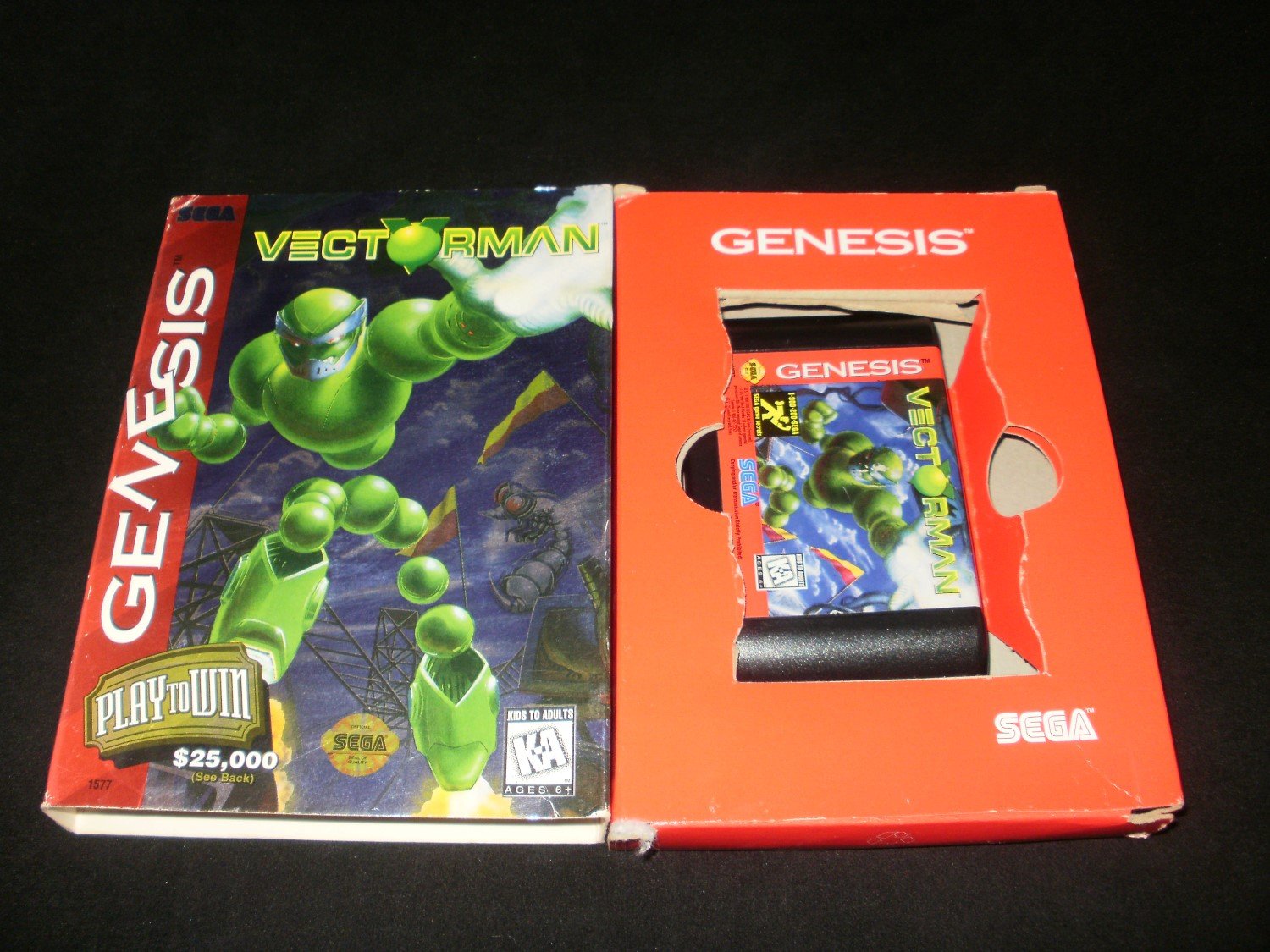 Vectorman - Sega Genesis - With Box